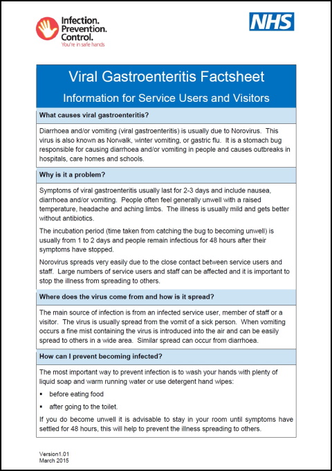 Gastroenteritis Nhs Uk