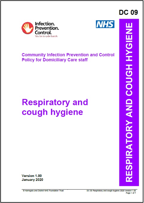 Respiratory and cough hygiene Policy for Domiciliary Care staff ...