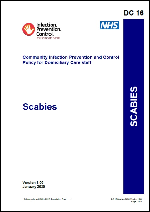 Scabies Policy for Domiciliary Care staff - Infection Prevention Control