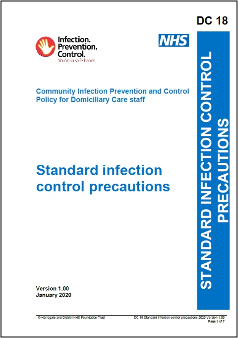 SICPs and TBPs Policy for Domiciliary Care staff - Infection Prevention ...