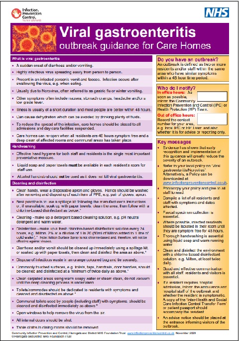 Viral Gastroenteritis Outbreak Guidance For Care Homes Poster Infection Prevention Control viral-gastroenteritis-outbreak-guidance-for-care-homes-poster-infection-prevention-control